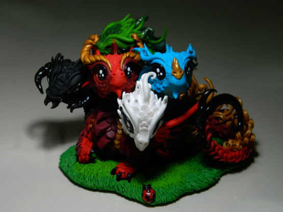 Chibi Tiamat (Summer afternoon) – Unique / Not for sale – MD Dragons