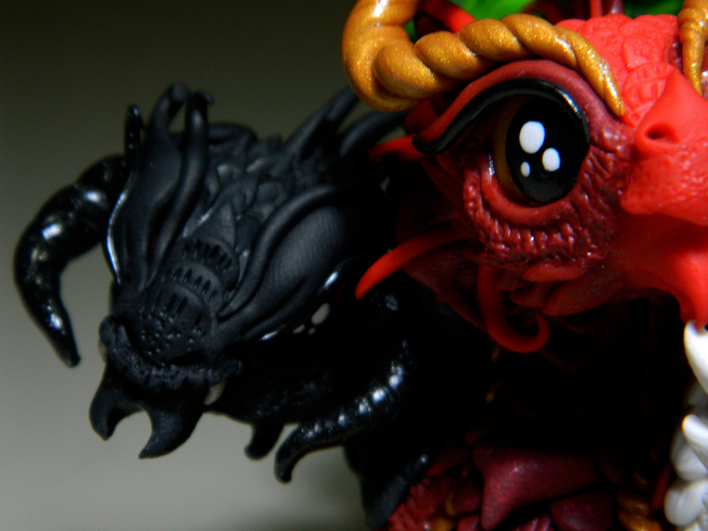 Chibi Tiamat (Summer afternoon) – Unique / Not for sale – MD Dragons