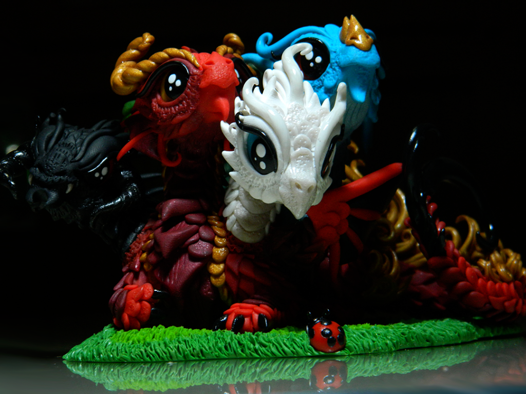 Chibi Tiamat (Summer afternoon) – – Peça única / Não está à venda – MD ...