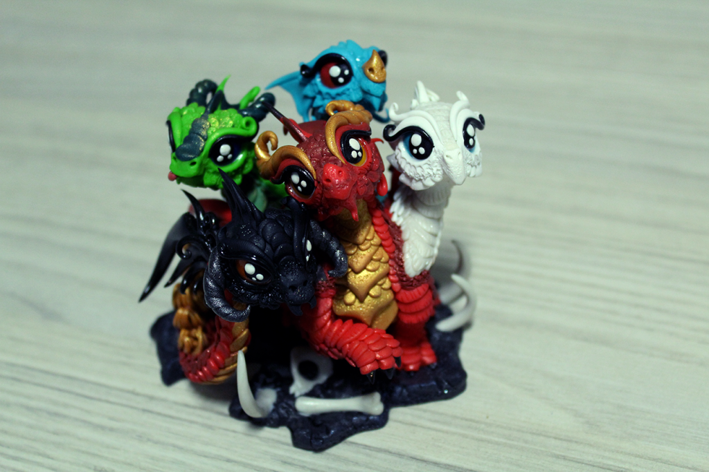 Chibi Tiamat (Good girl) – Peça única / Não está à venda – MD Dragons